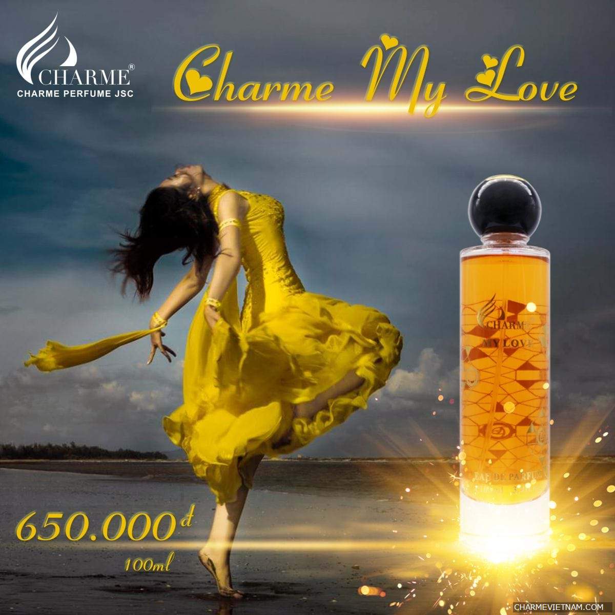 Nước hoa Nữ Charme My Love 100ml