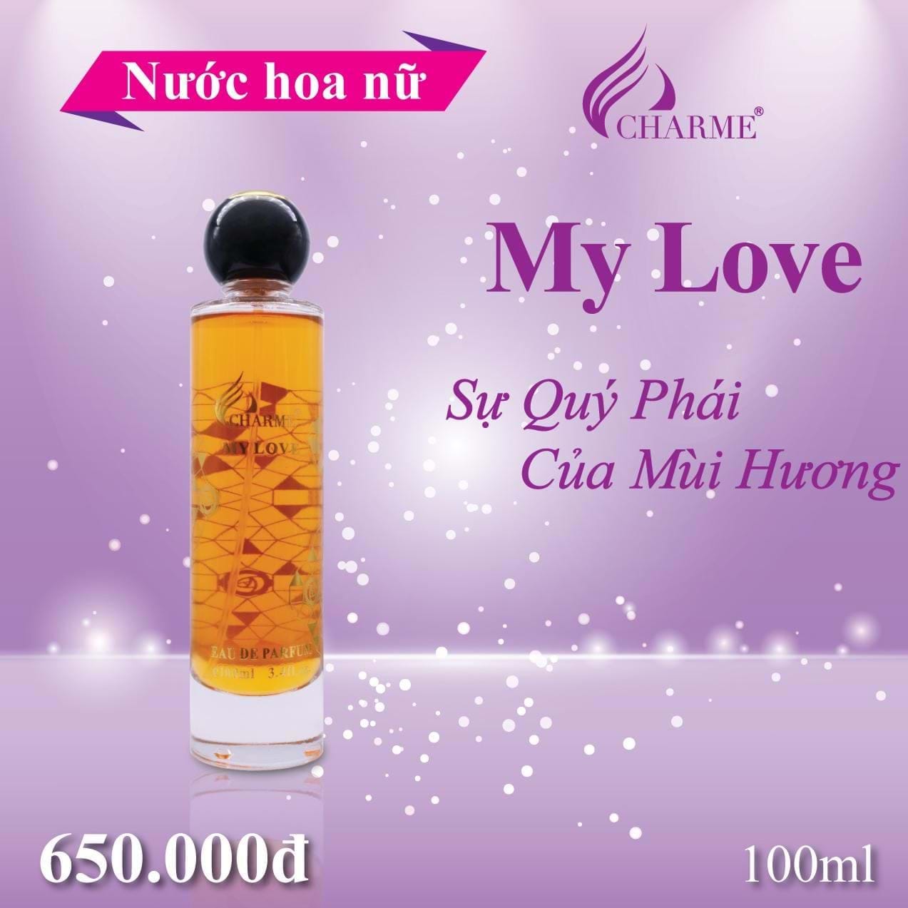 Nước hoa Nữ Charme My Love 100ml