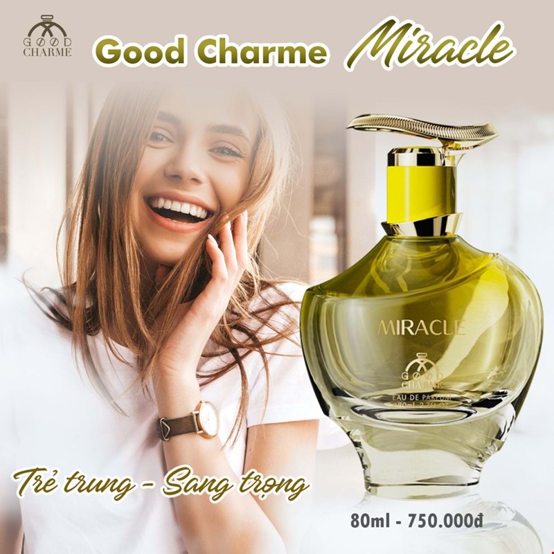 Nước Hoa Nữ Good Charme Miracle 80ml